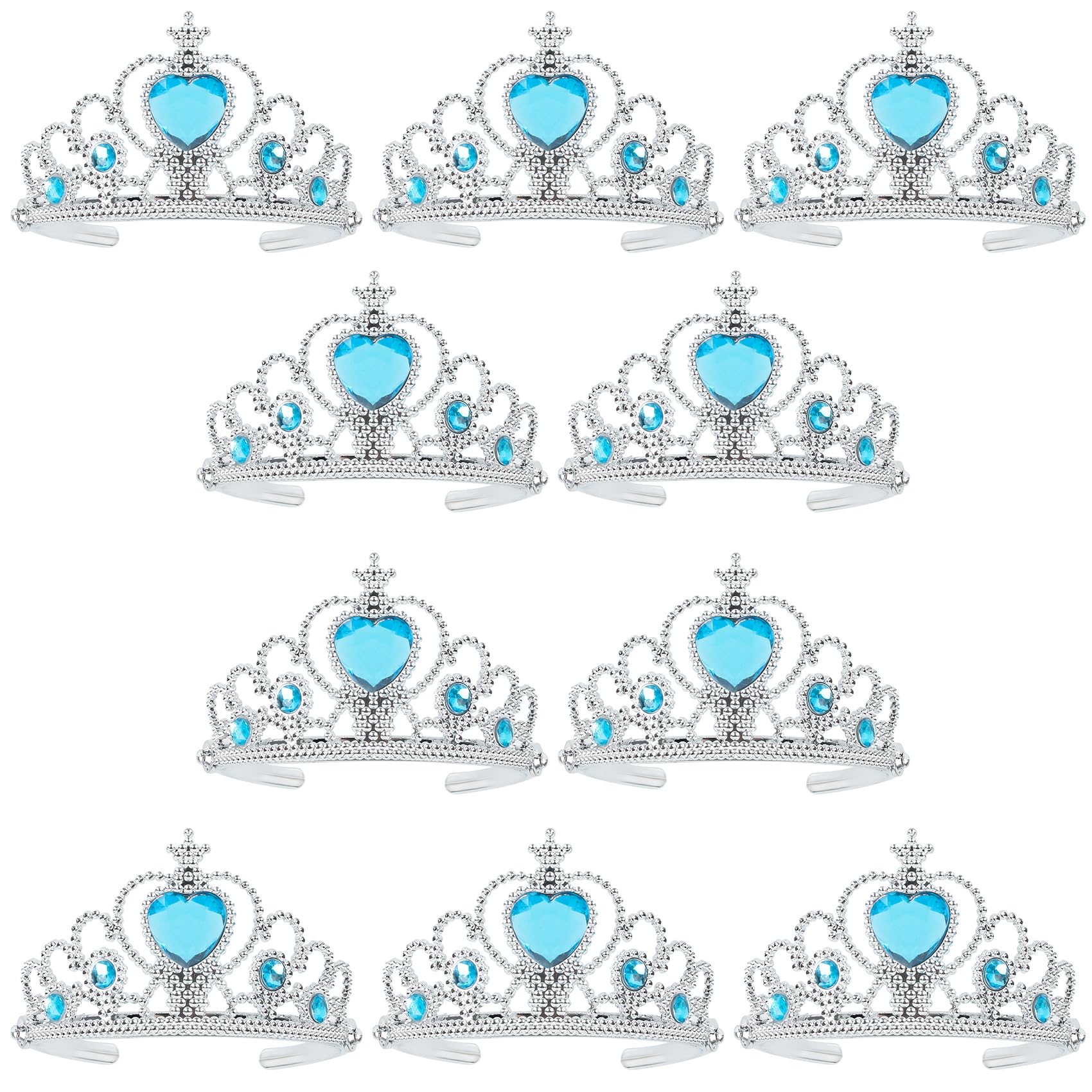 Amazon.com: XiangGuanQianYing Princess Dress Up Crowns and Tiaras for ...