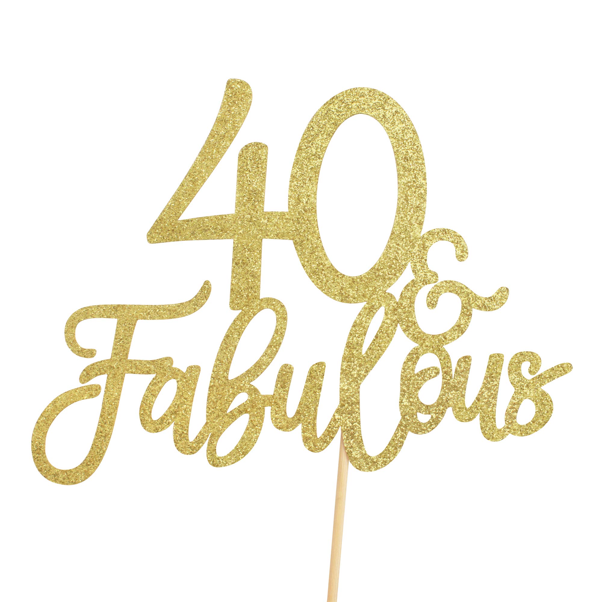 3Pcs 40 Fabulous Cake Toppers 40 And Fabulous Cake Toppers For Happy 3pcs-40-fabulous-cake-toppers-40-and-fabulous-cake-toppers-for-happy