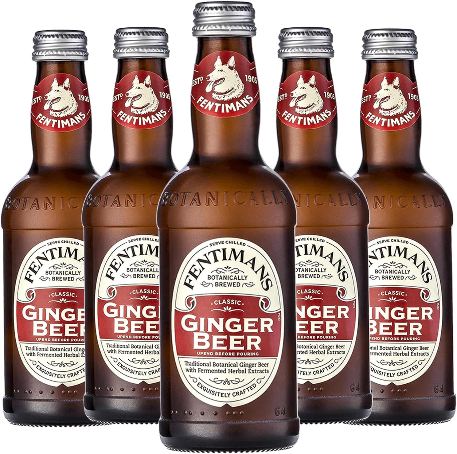 Amazon.com: Fentimans Botanically Brewed Classic Ginger Beer Sparkling ...