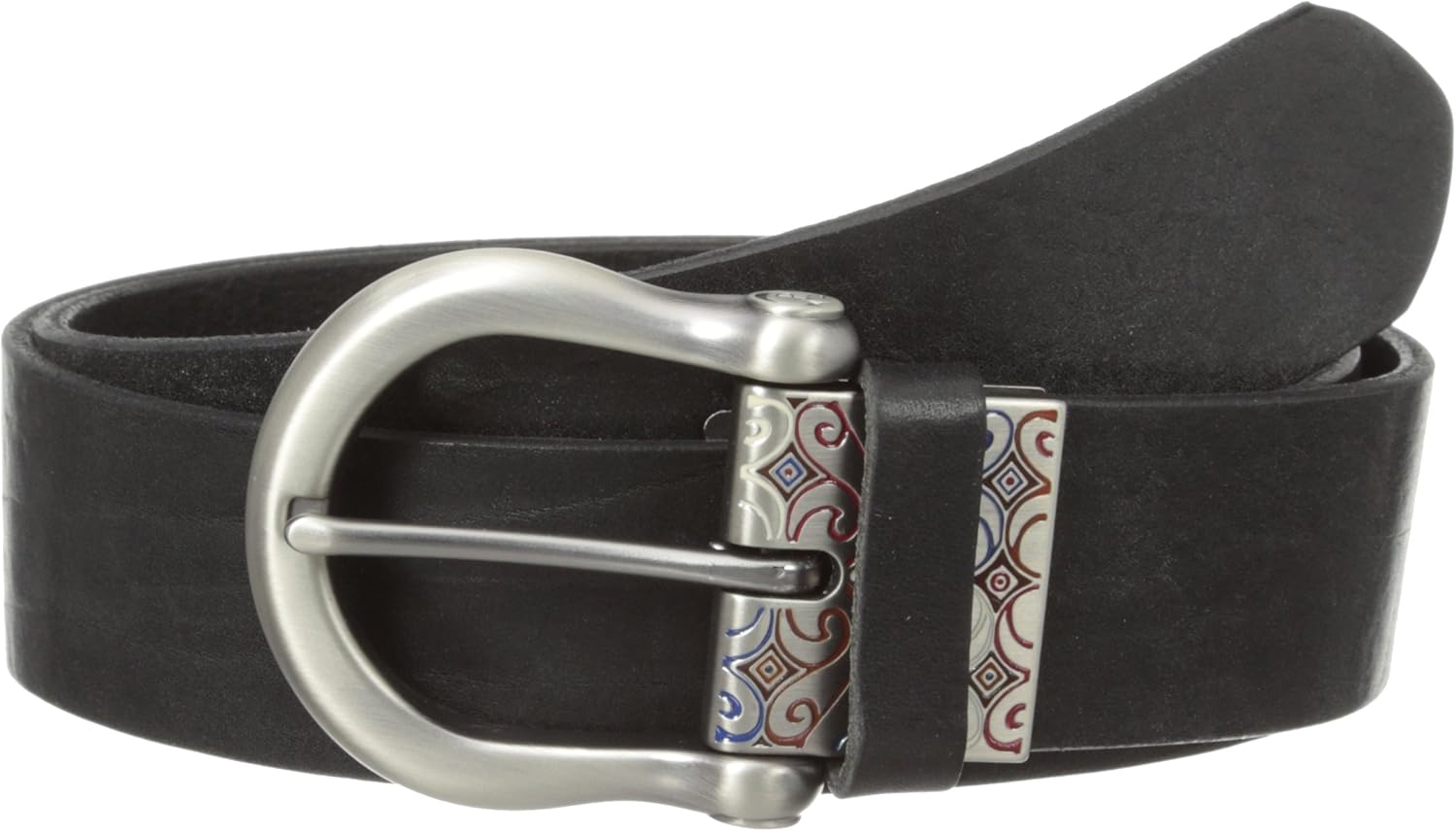 Robert Graham Men's Bingham Leather Belt, Black, 44 at Amazon Men’s ...