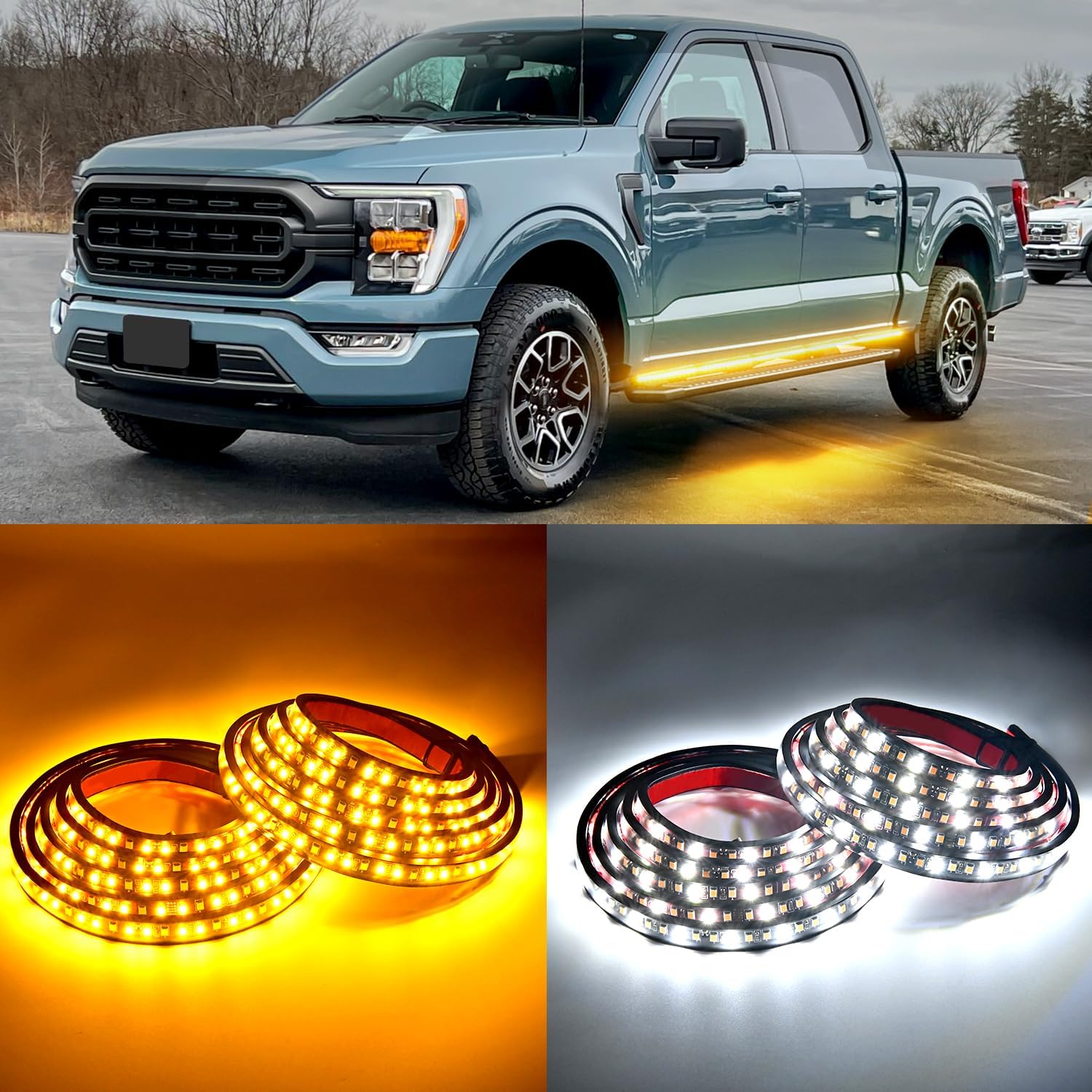 GOOACC Truck LED Running Board Lights - 2PCS 70 Inch Philippines | Ubuy