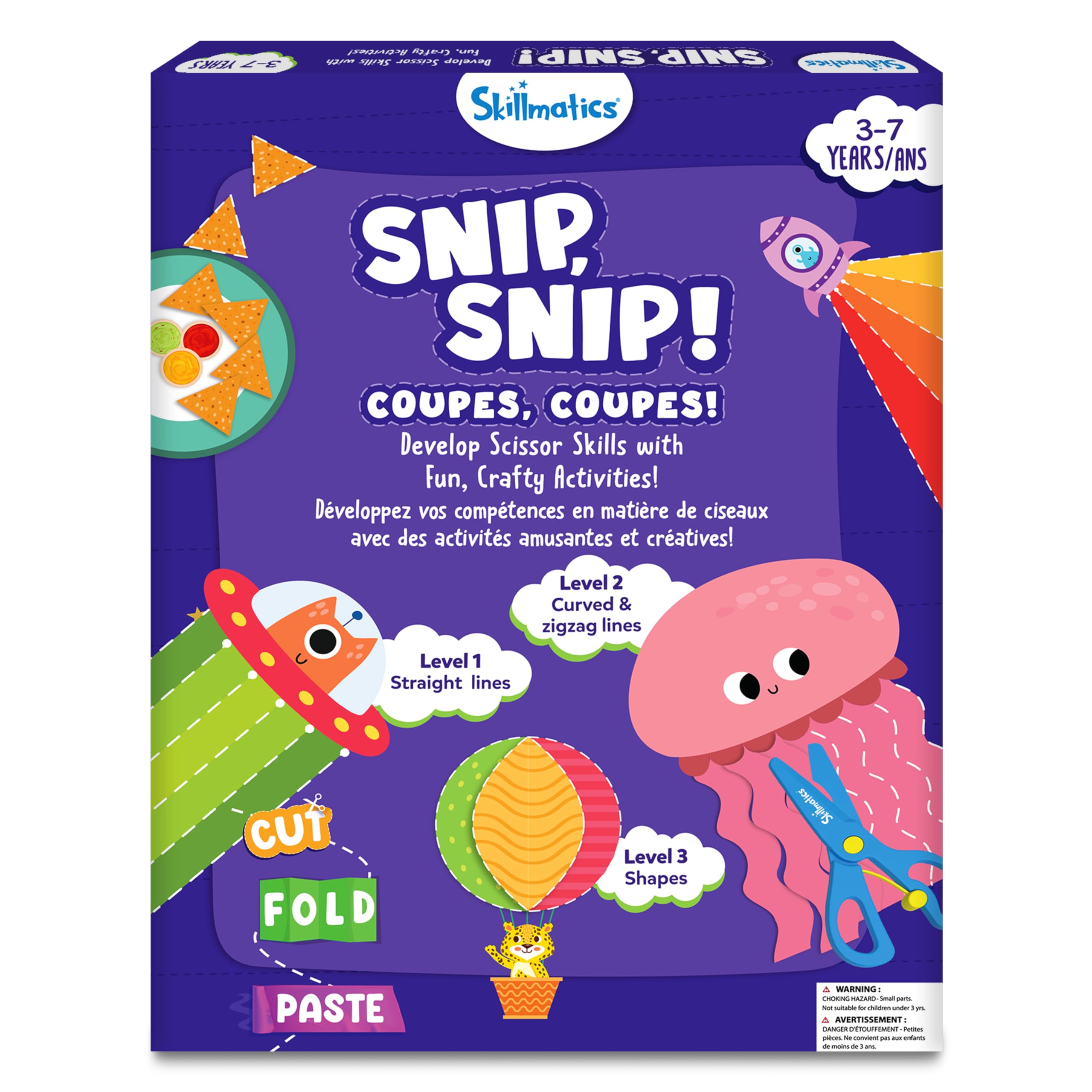 Skillmatics Art & Craft Activity Kit - Snip, Snip, Develop Scissor ...