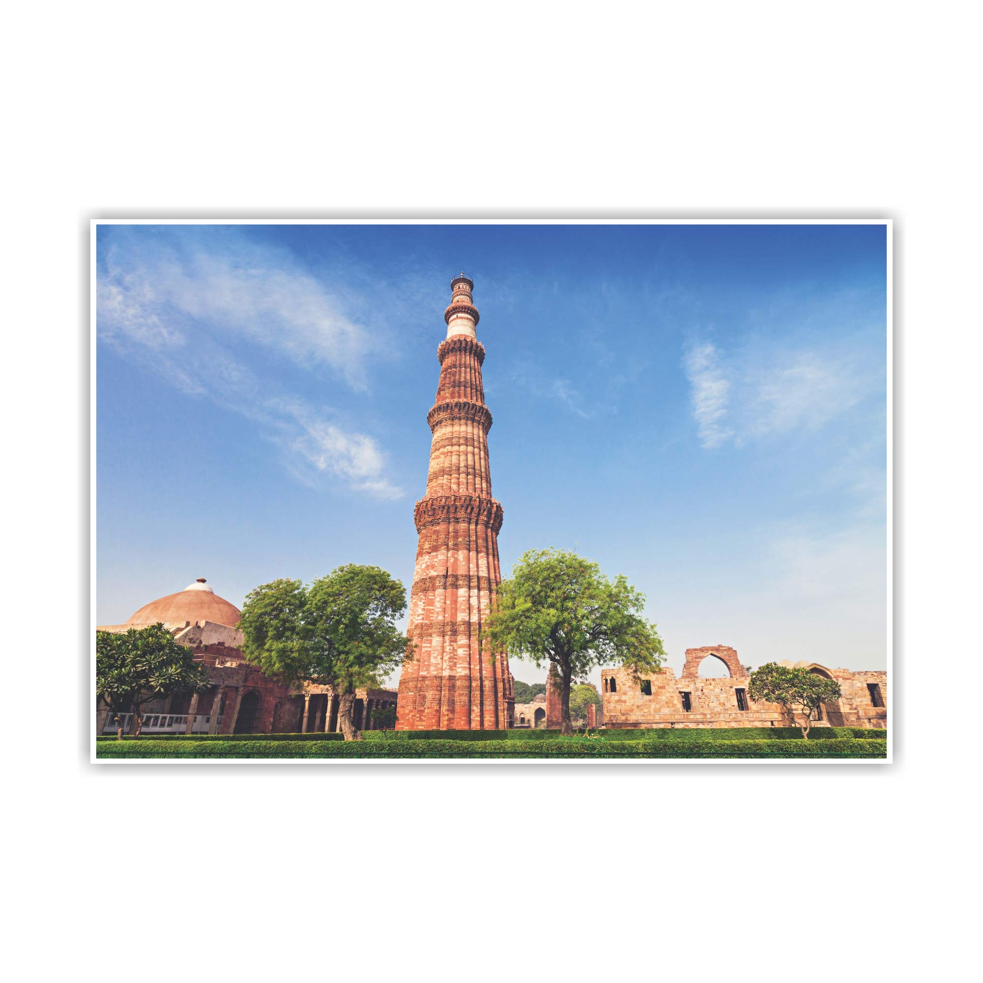 Anne Print Solutions® Qutub Minar Historical Monument Tourism Poster ...