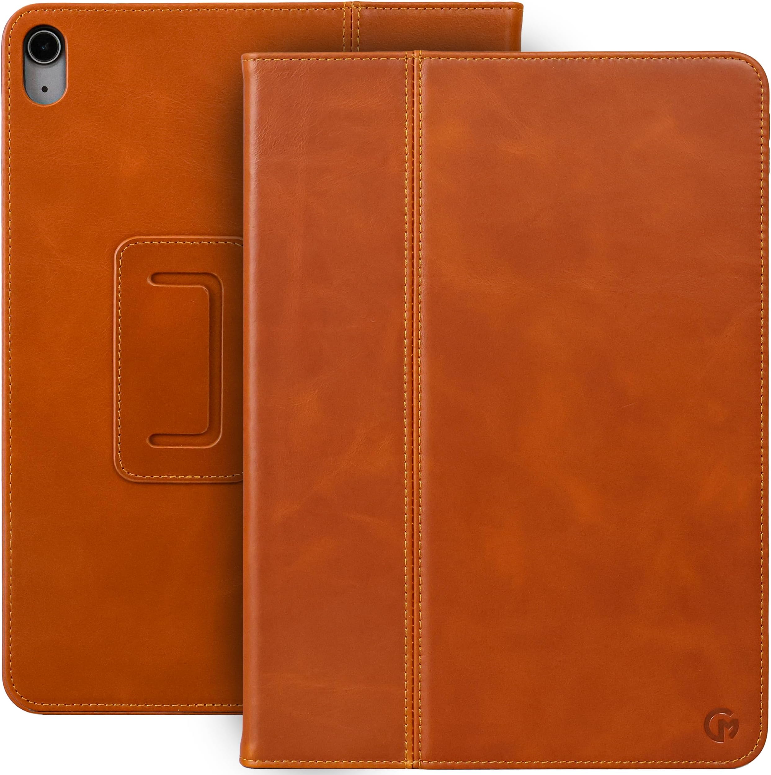 Amazon.com: Casemade Real Leather Case Compatible with iPad 10.9” 10th ...