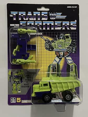Transformers Constructicons Devastator Long Haul 1984 G1 Factory Sealed ...