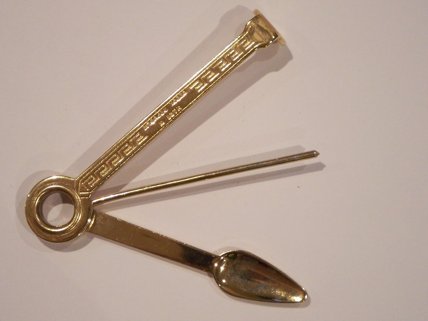 Amazon.com: 24 KT GOLD PLATED PIPE SMOKERS CHROME PIPE TOOL CLEANER ...