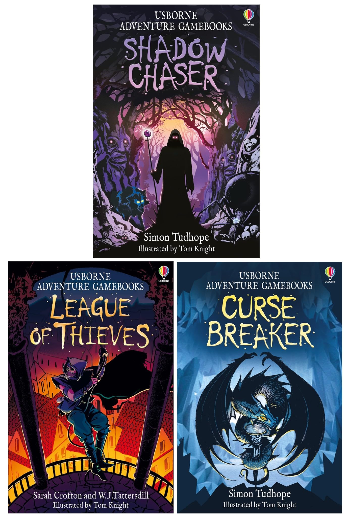 Adventure Gamebooks Series 3 Books Collection Set (Shadow Chaser ...