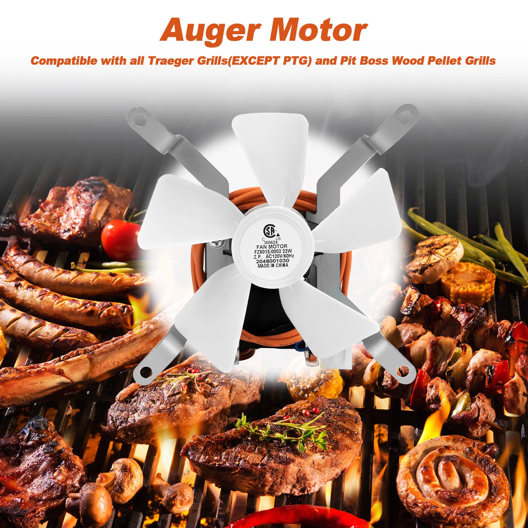 Snapklik.com : Stanbroil Replacement Induction Fan Kit For All Pit Boss ...