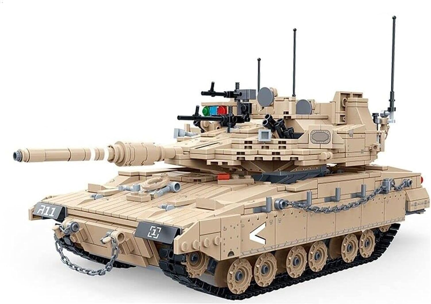 Amazon.com: General Jim's Military Themed WW2 Building Blocks Tank Sets ...