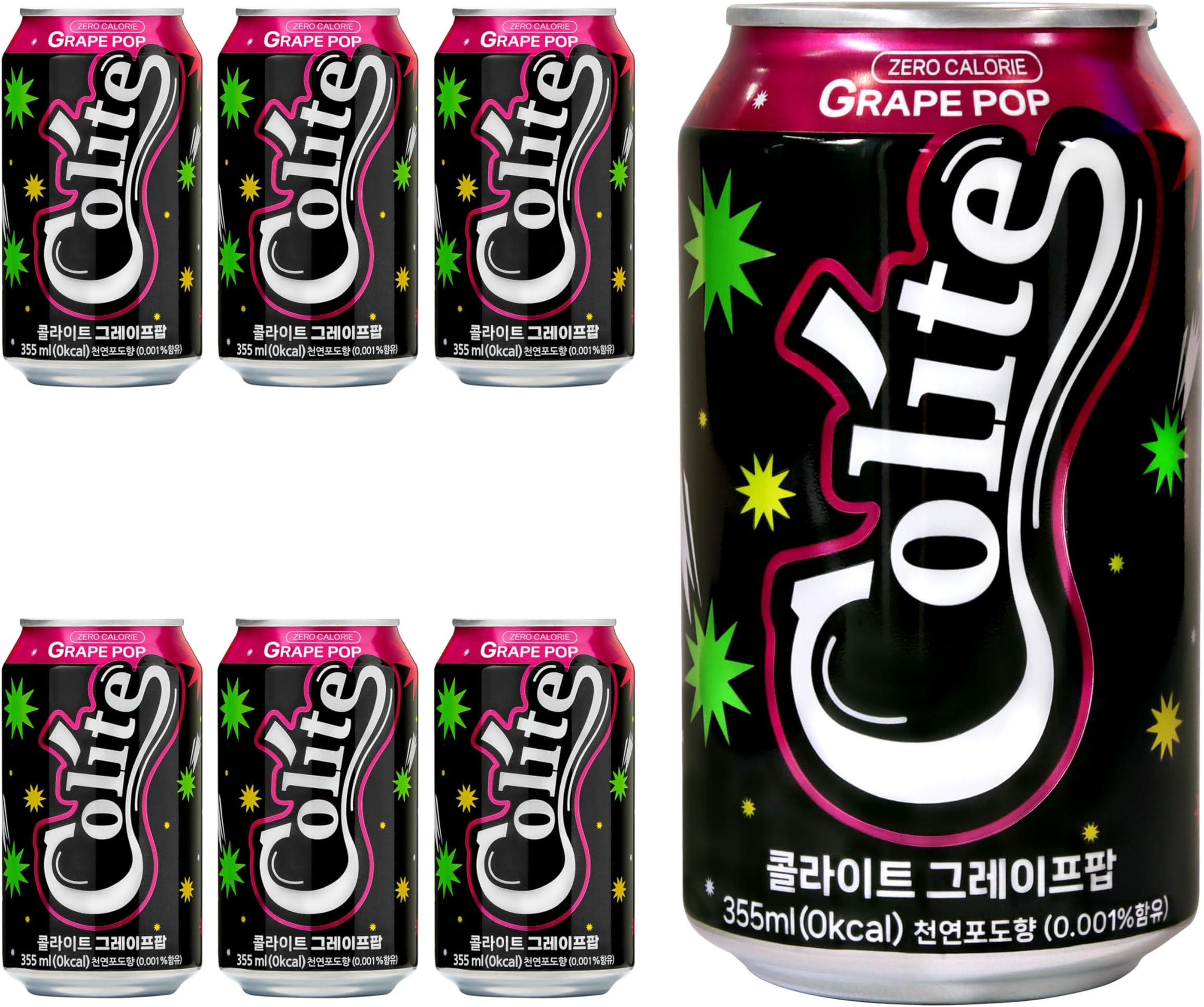 Amazon.com : COLITE Cola Zero Sugar Soda - Zero Calorie Sparkling ...
