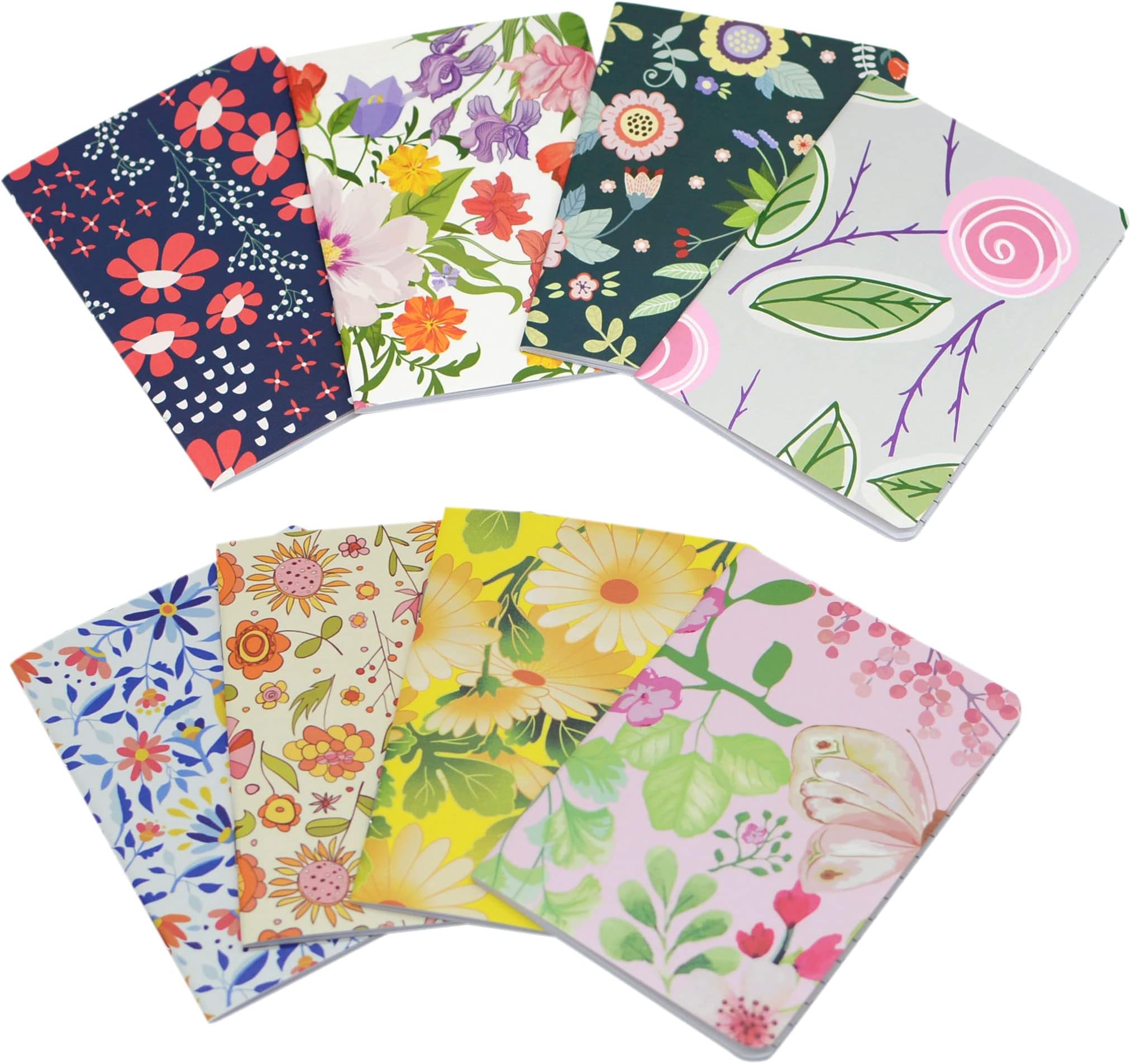 Amazon.com : ALIMITOPIA 8pcs Mini Notebook Portable Pocket Journal ...