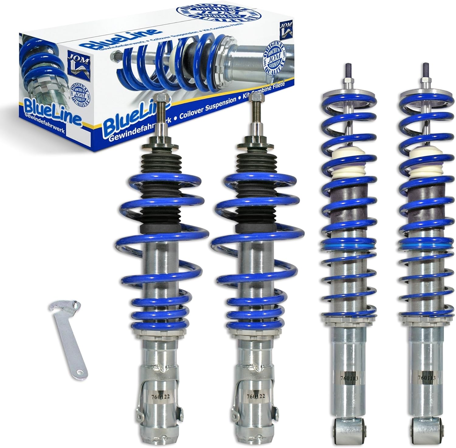 Amazon.com: JOM 741034 Coilover Kit, Blue : Automotive