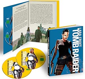 Amazon.co.jp | Lara Croft: Tomb Raider 1+2 Lim. Mediabook UHD-Box: 4K Ultra HD Blu-ray + Blu-ray ...