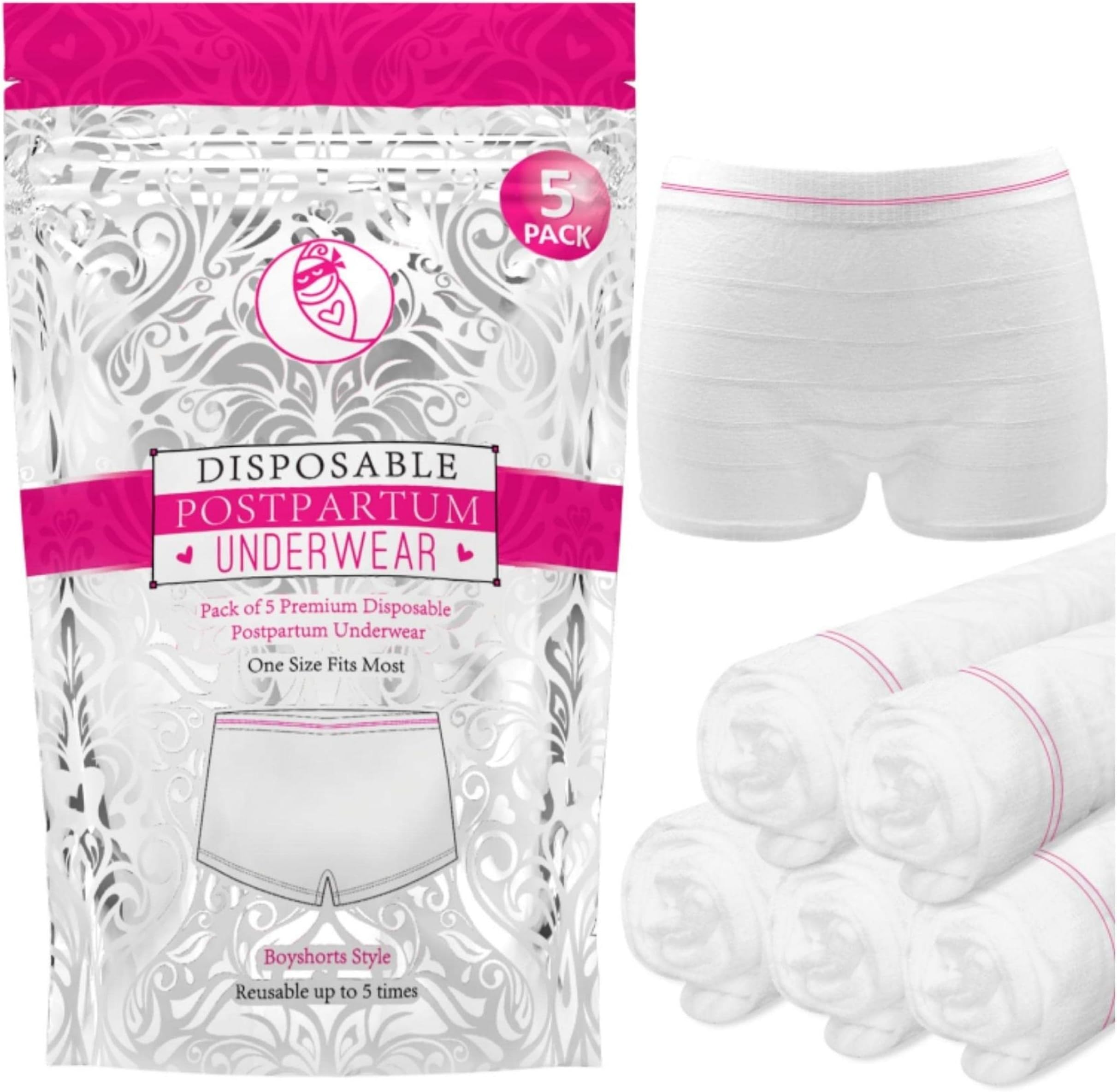 Amazon.com: Extra Large Super-Absorbent Contoured Hospital Style Pad ...