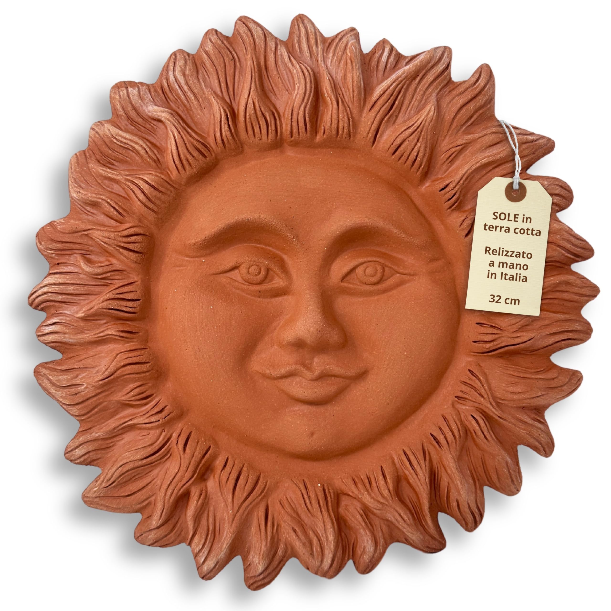 Terracotta Sun Ornament
