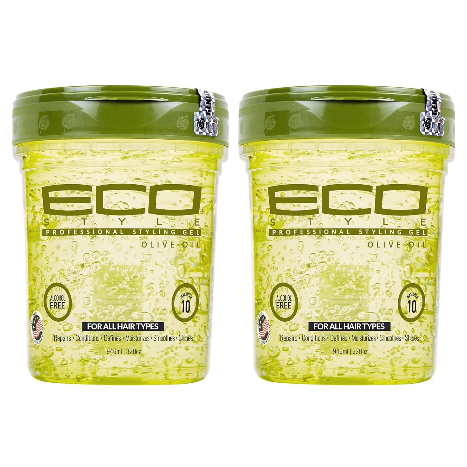 Amazon.com: Eco Style Olive Oil Professional Styling Hair Gel, 32 oz ...