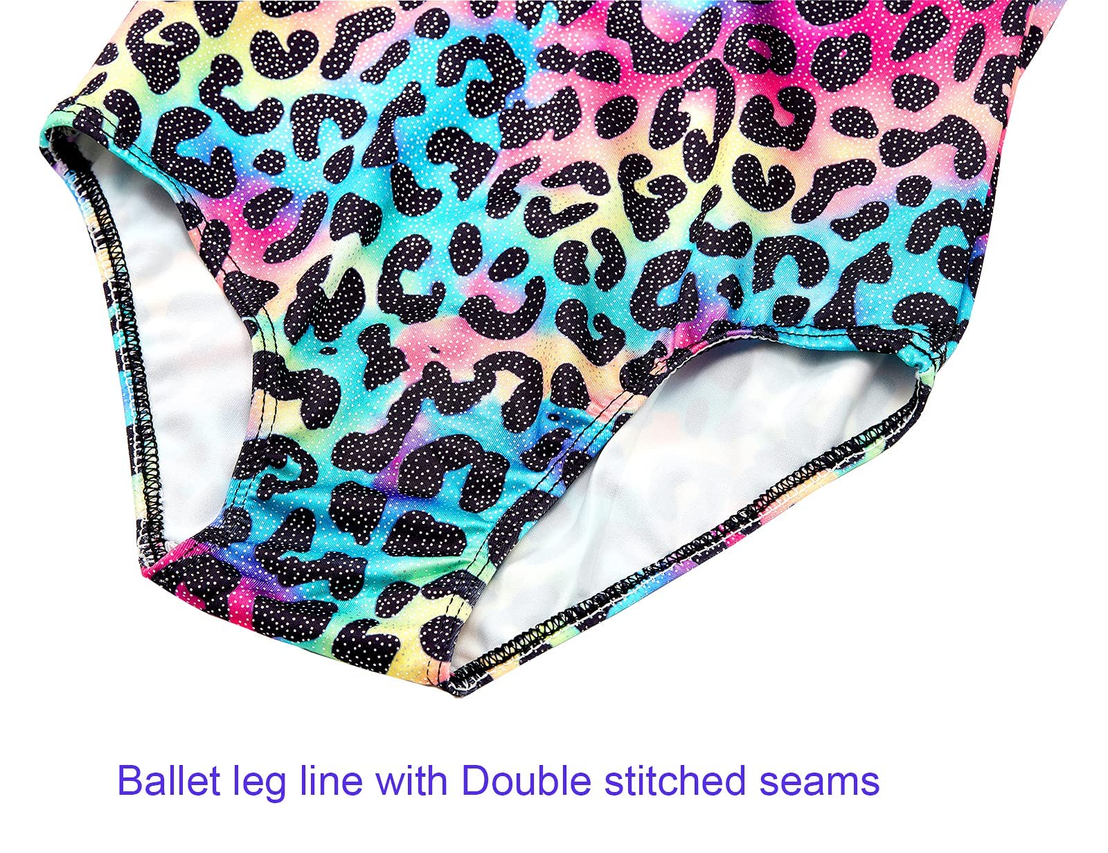 Snapklik.com : Gymnastics Leotards For Girls 4t 5t Multicolor Leopard ...