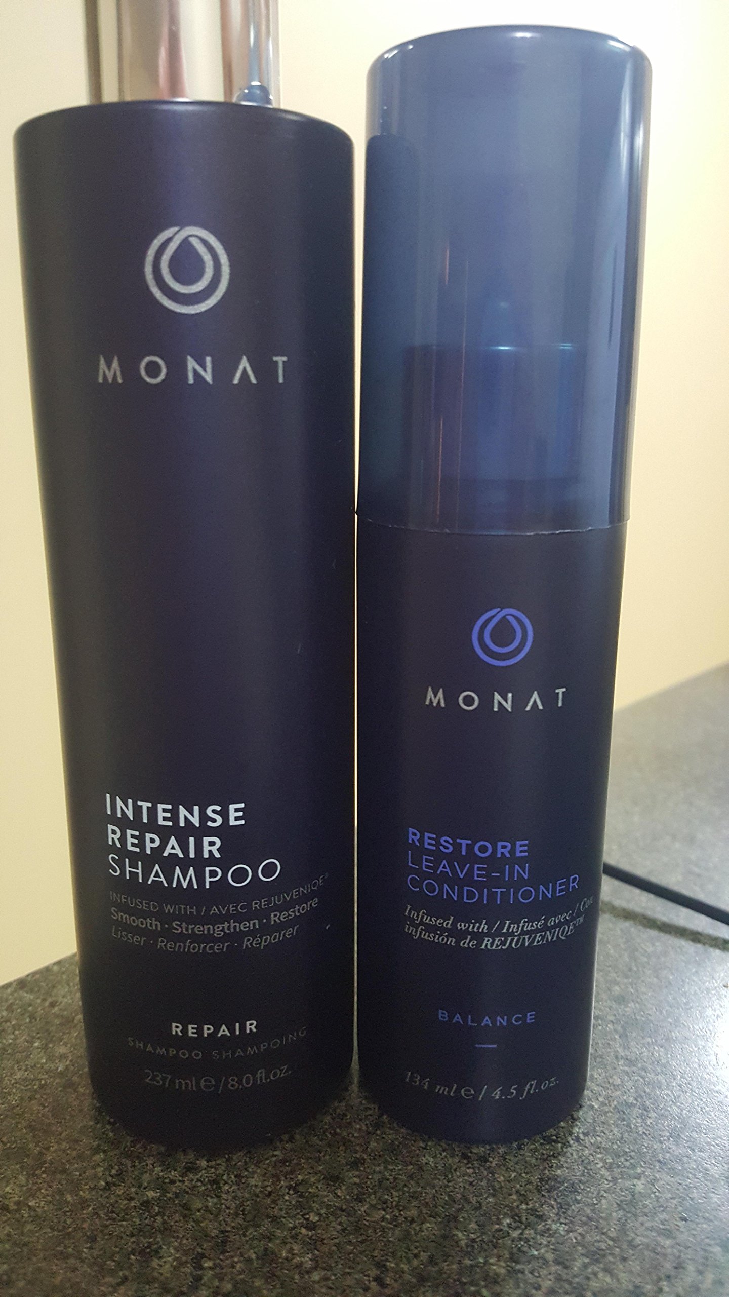 Monat Intense Repair Shampoo and hair leave in set - munimoro.gob.pe