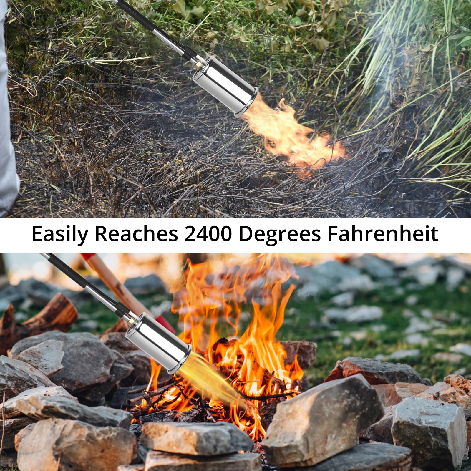 Snapklik.com : Sondiko Big Flame Propane Torch Head Kit, Weed Torch ...