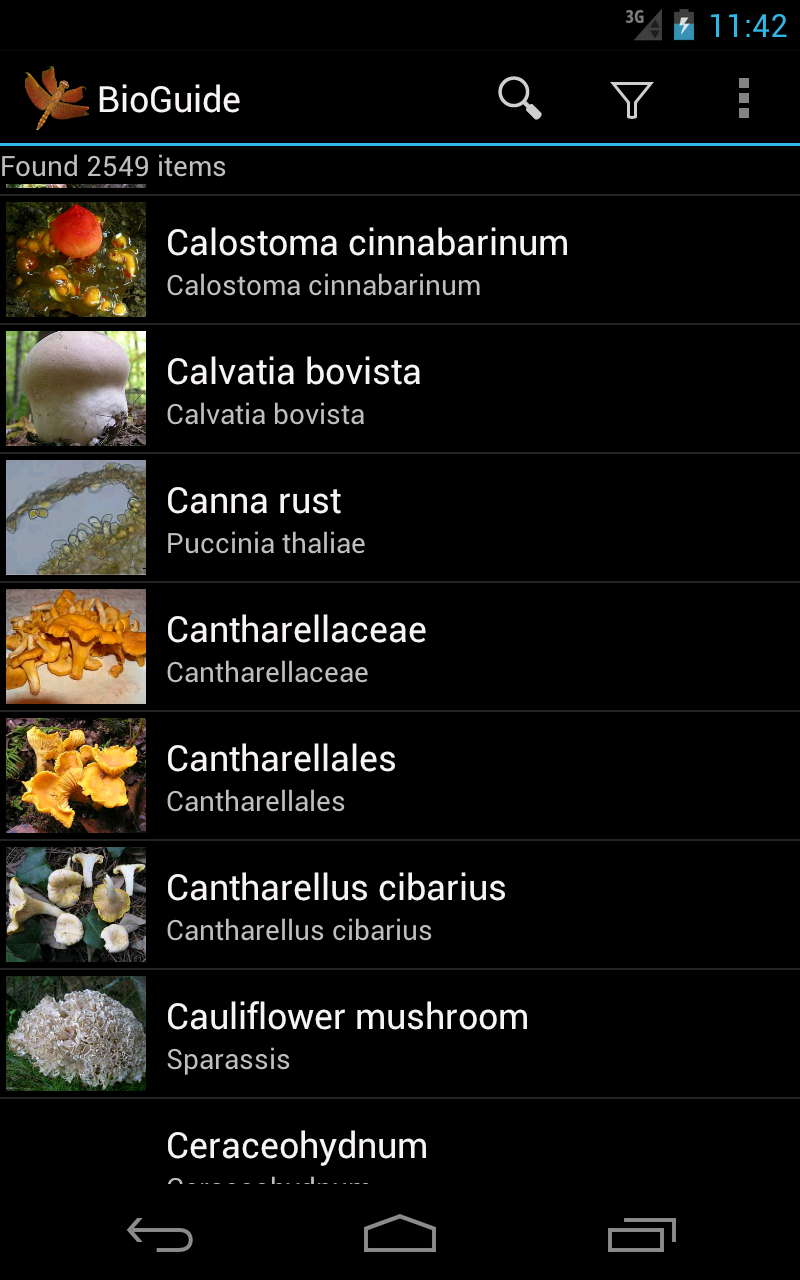 BioGuide (alpha preview) - App on the Amazon Appstore