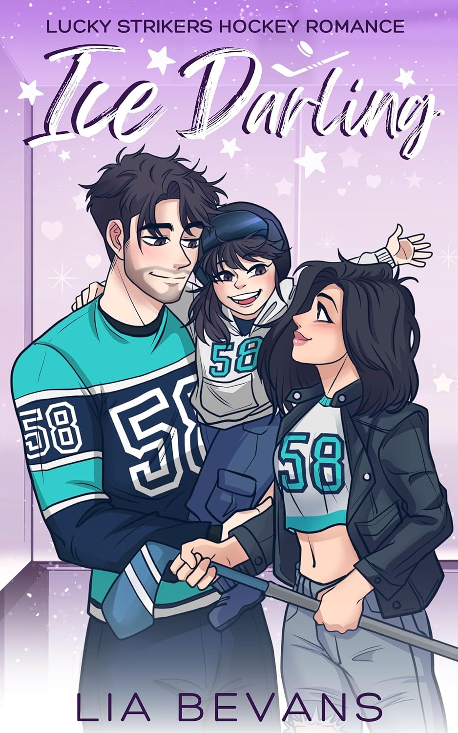 Ice Darling: A Single Dad Hockey Romance (Lucky Strikers Hockey Romance ...