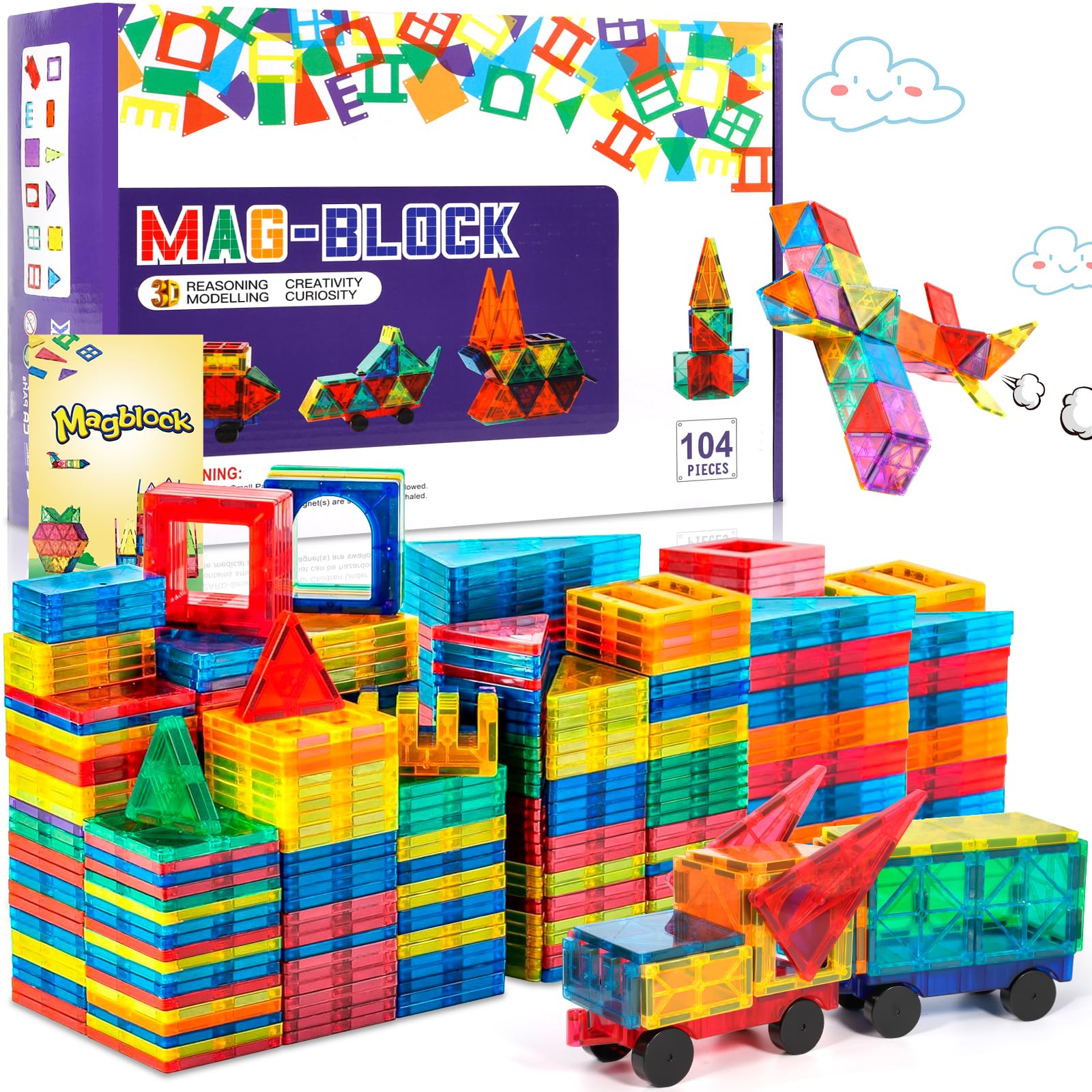 Building Blocks Learning Center Patchwork Toddler Building Blocks,