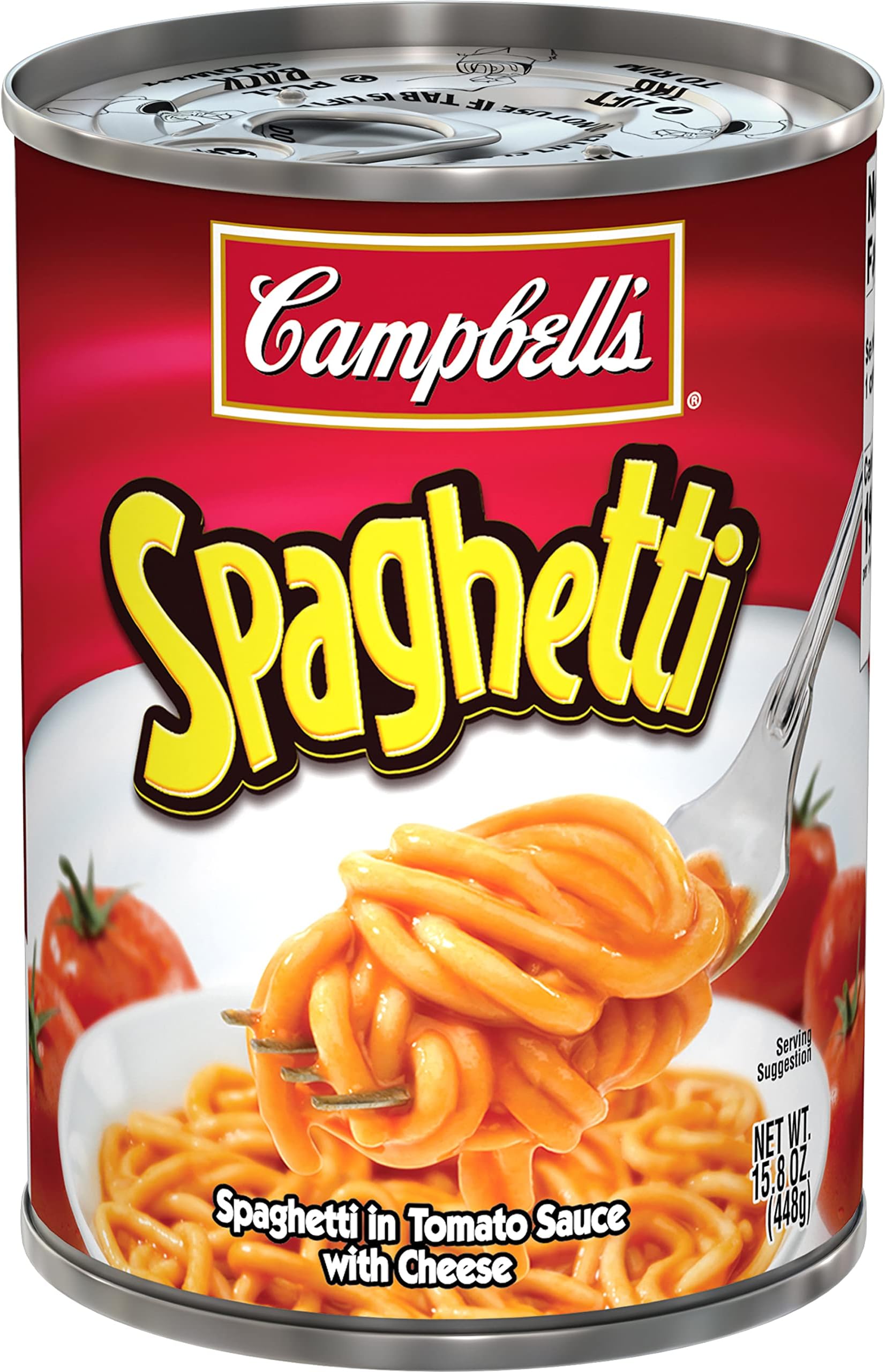Amazon.com : Campbell's Canned Spaghetti, Snacks for Kids and Adults,15 ...