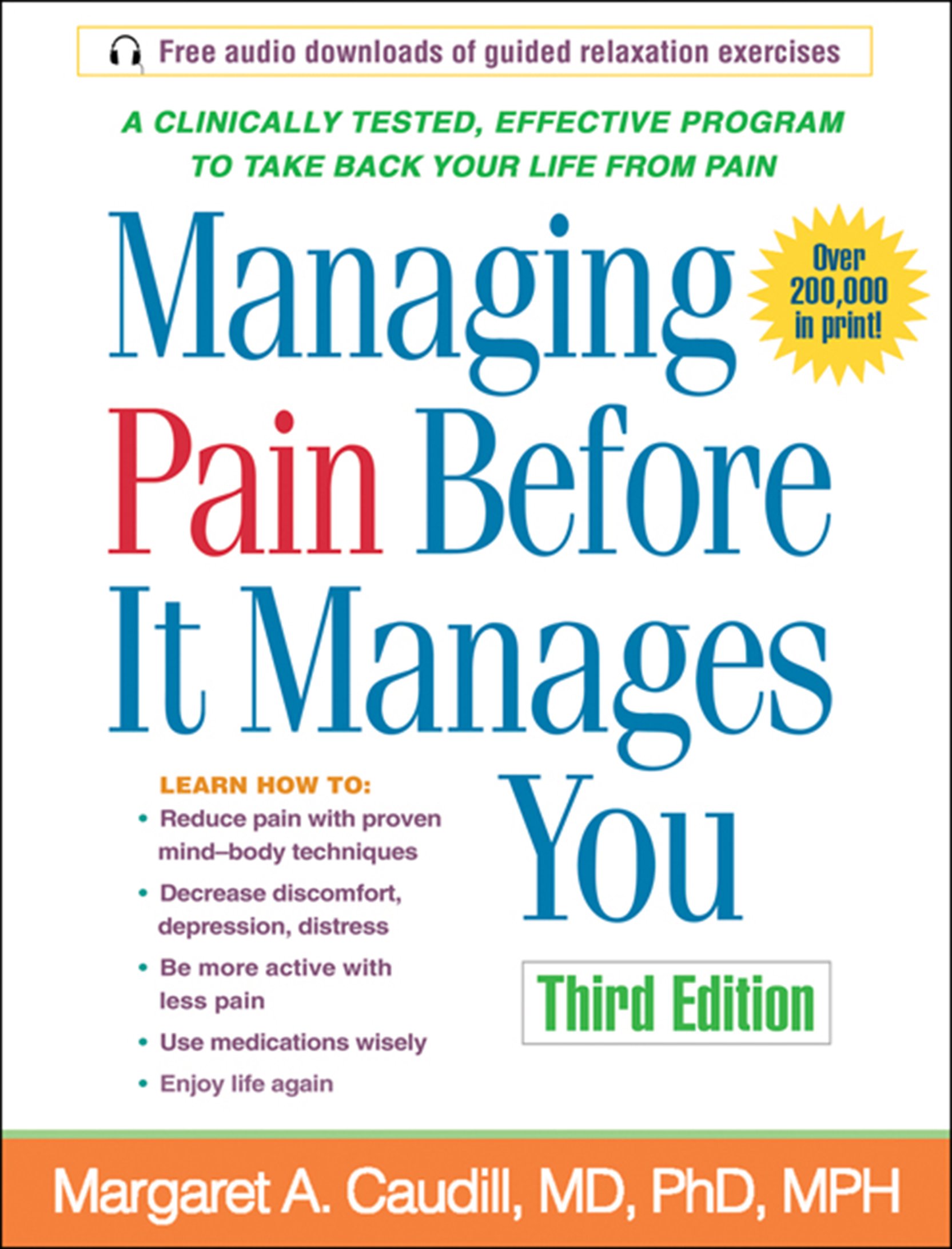 Managing Pain Before It Manages You, Third Edition: 9781593859824 ...