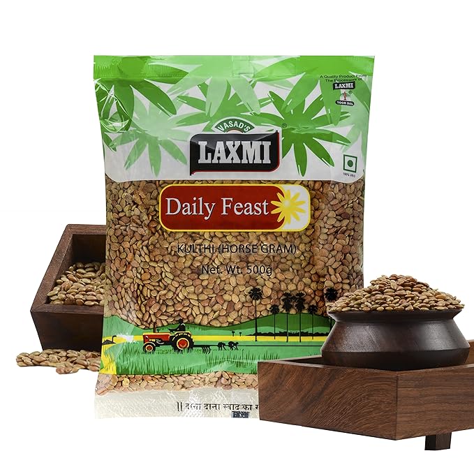 Laxmi Daily Feast 500 Gm Kulthi | Brown Horse Gram | Kulthi Beans ...