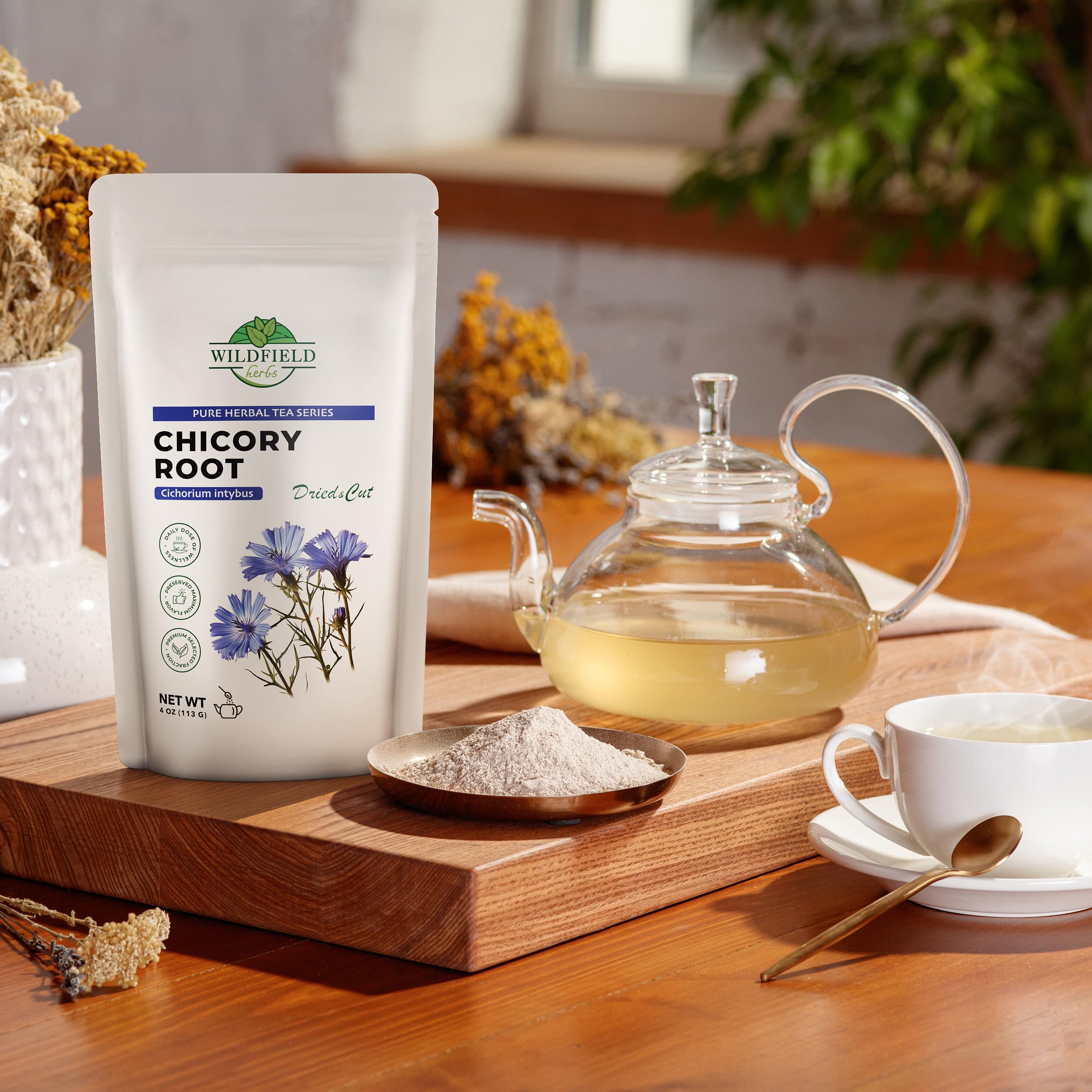 Chicory Root Tea Frontier Co Op Chicory Root, Organic, 1 Lb., PHG