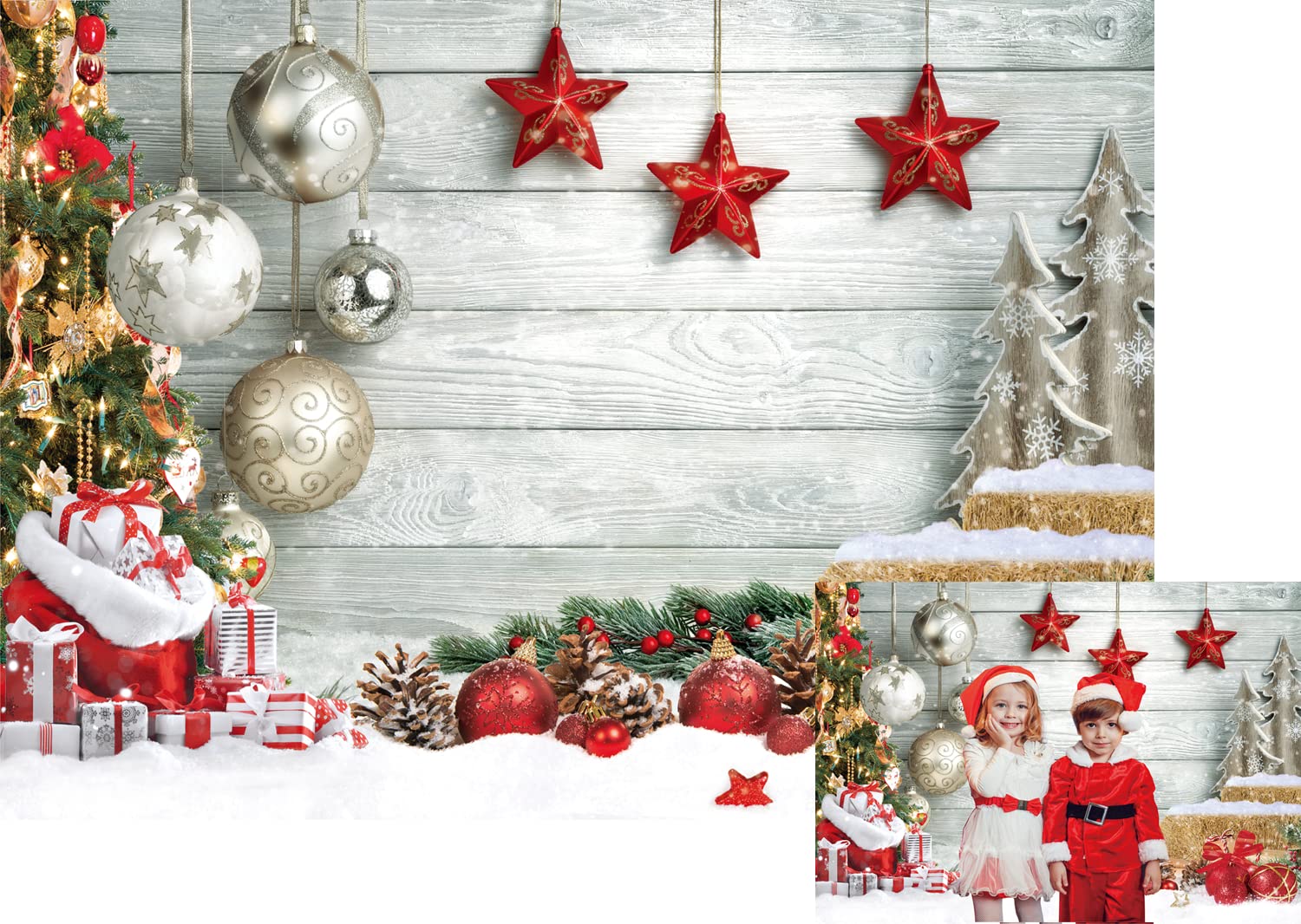 Christmas Photo Booth Backdrop