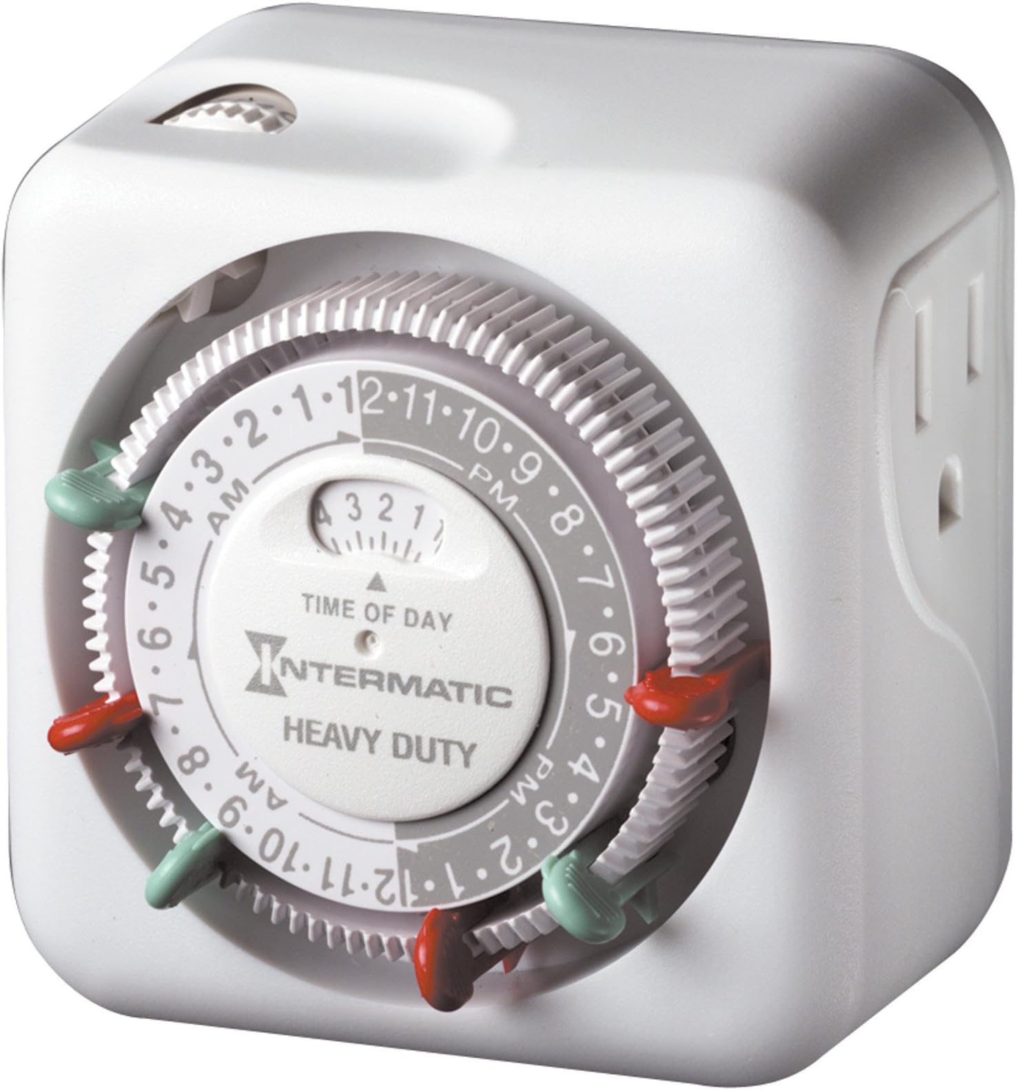 Amazon.com: Intermatic TN311C 120 Volt Heavy Duty Grounded Timer : Home ...