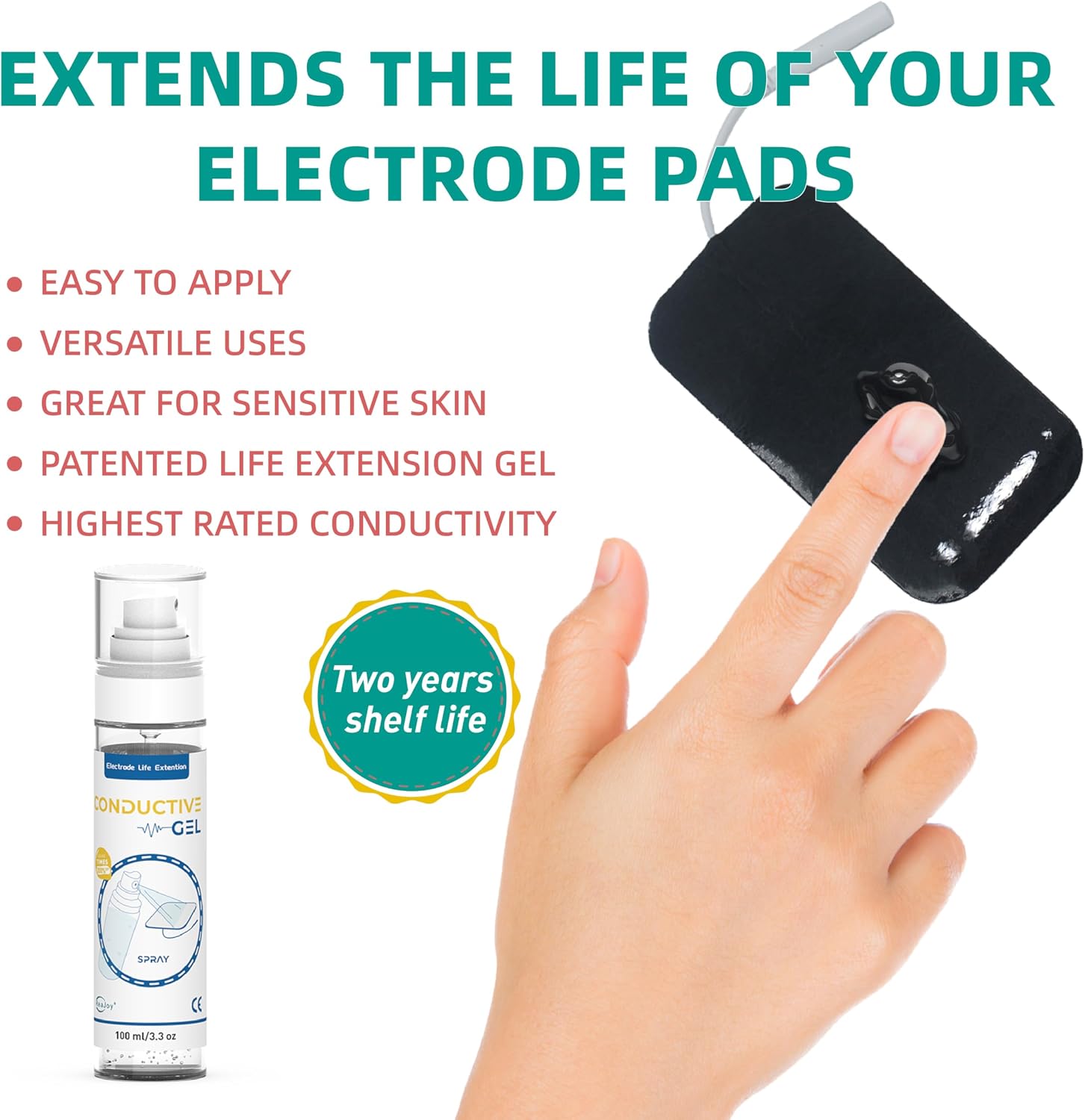 Conductive Gel for TENS Unit Pads, Electrode Gel Philippines | Ubuy