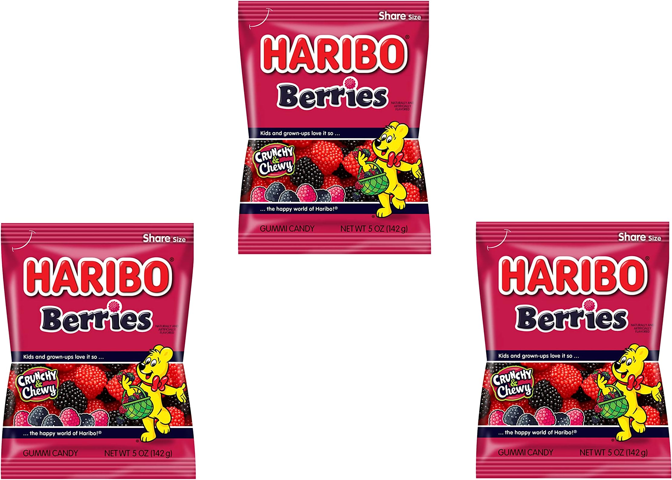 Amazon.com : Haribo Watermelon Gummy Candy, 4.1oz Bag (Pack of 12 ...