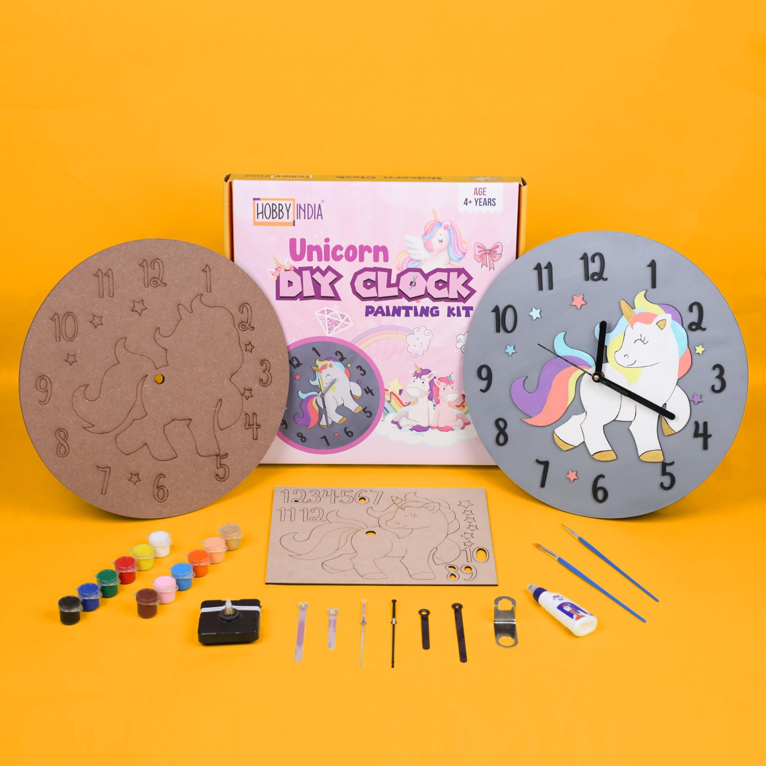 Buy Little Birdie DIY Clock Making Kit 10inch Dia 2mm Thick | DIY Art ...