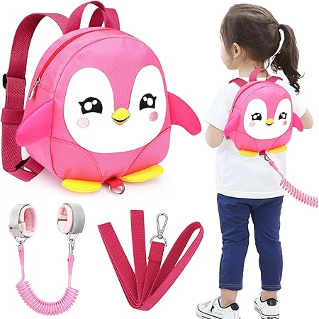 Amazon.com : Accmor Toddler Harness Backpack Leash, Cute Penguin Kid ...