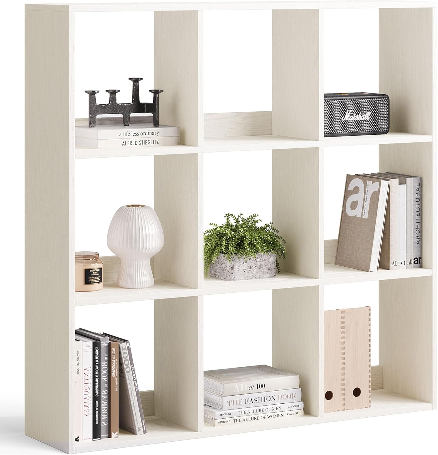 Amazon.com: LINSY HOME Cube Storage Shelf, 3 Shelf Display Bookshelf ...