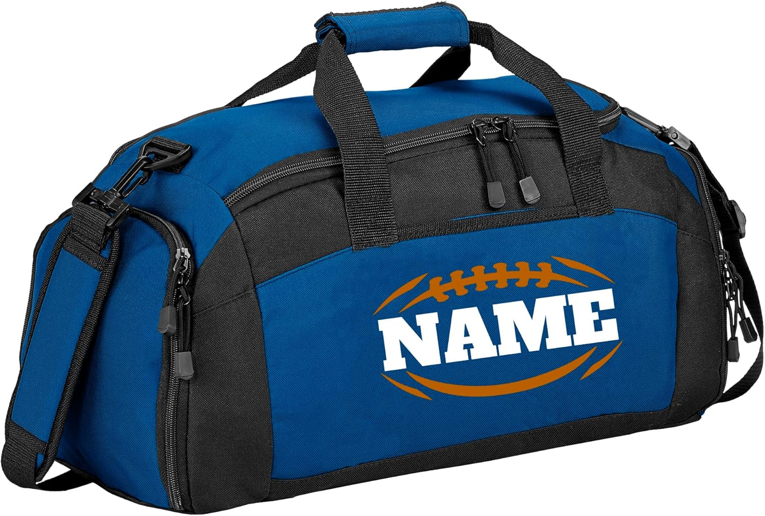 Amazon.com | Personalized Football Duffle Bag: Ideal Football Gear ...