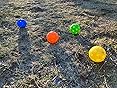 GoSports Yard Links Golf Game with 3 Buckets, Tee Markers and 4 Balls ...