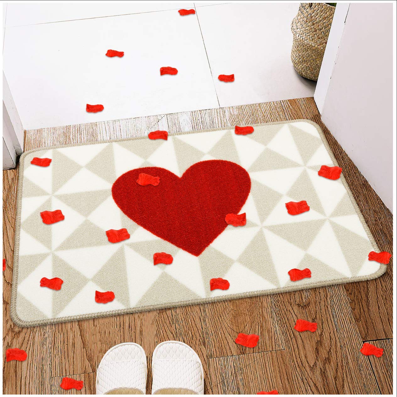 Amazon.com: Valentine's Day Doormat - 23.6 x 15.7 Inches Love Heart ...