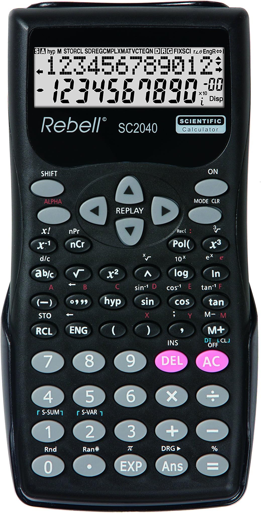 Rebell SC2040 Scientific Calculator : Amazon.co.uk: Stationery & Office ...
