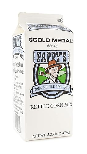 Amazon.com: 3.25 lbs Pappy's Kettle Corn Mix