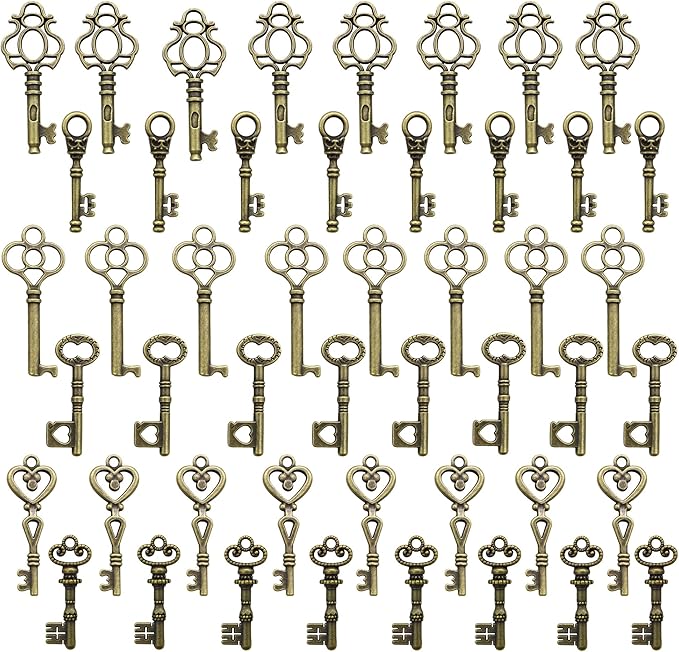 Amazon.com: 48PCS Keys (Bronze)
