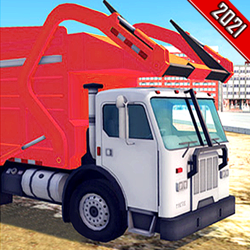 Real American City Road Heavy Garbage Trash Dumper Truck Simulator ...