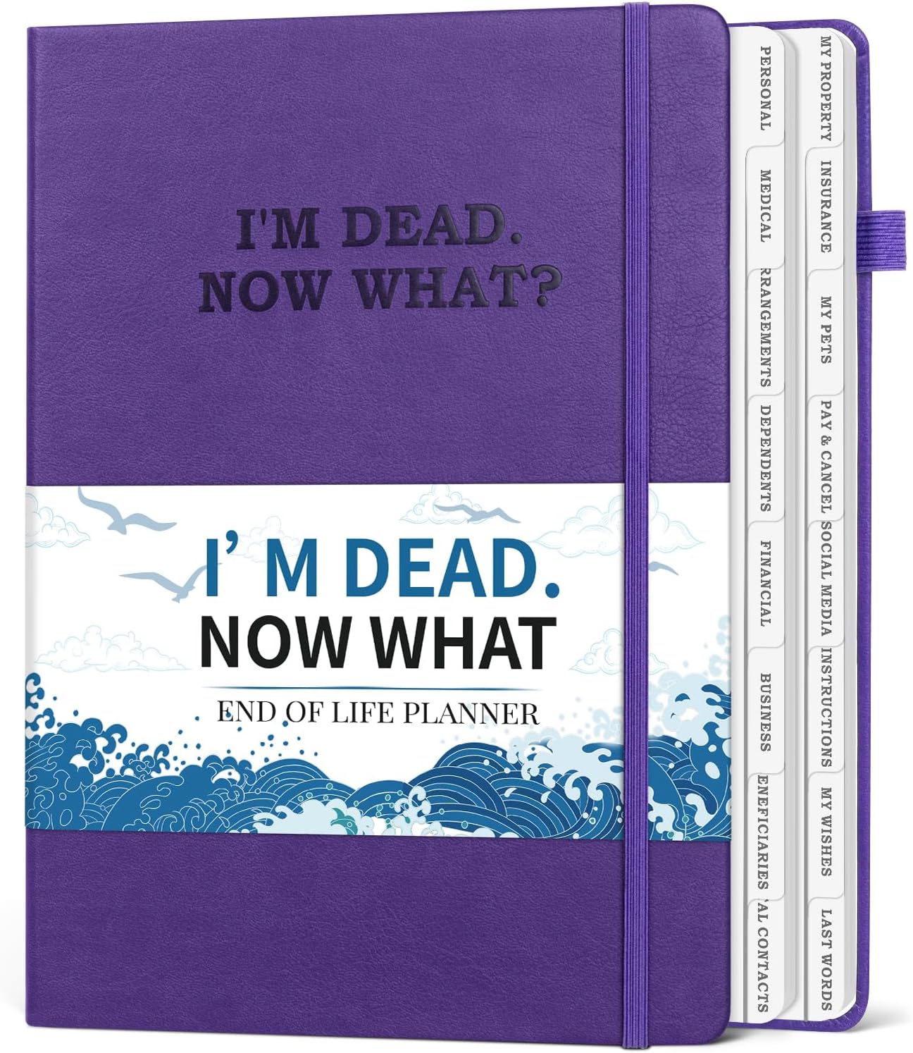 I'm Dead Now What Planner, Estate Planning Organizer with Tabs, Death ...