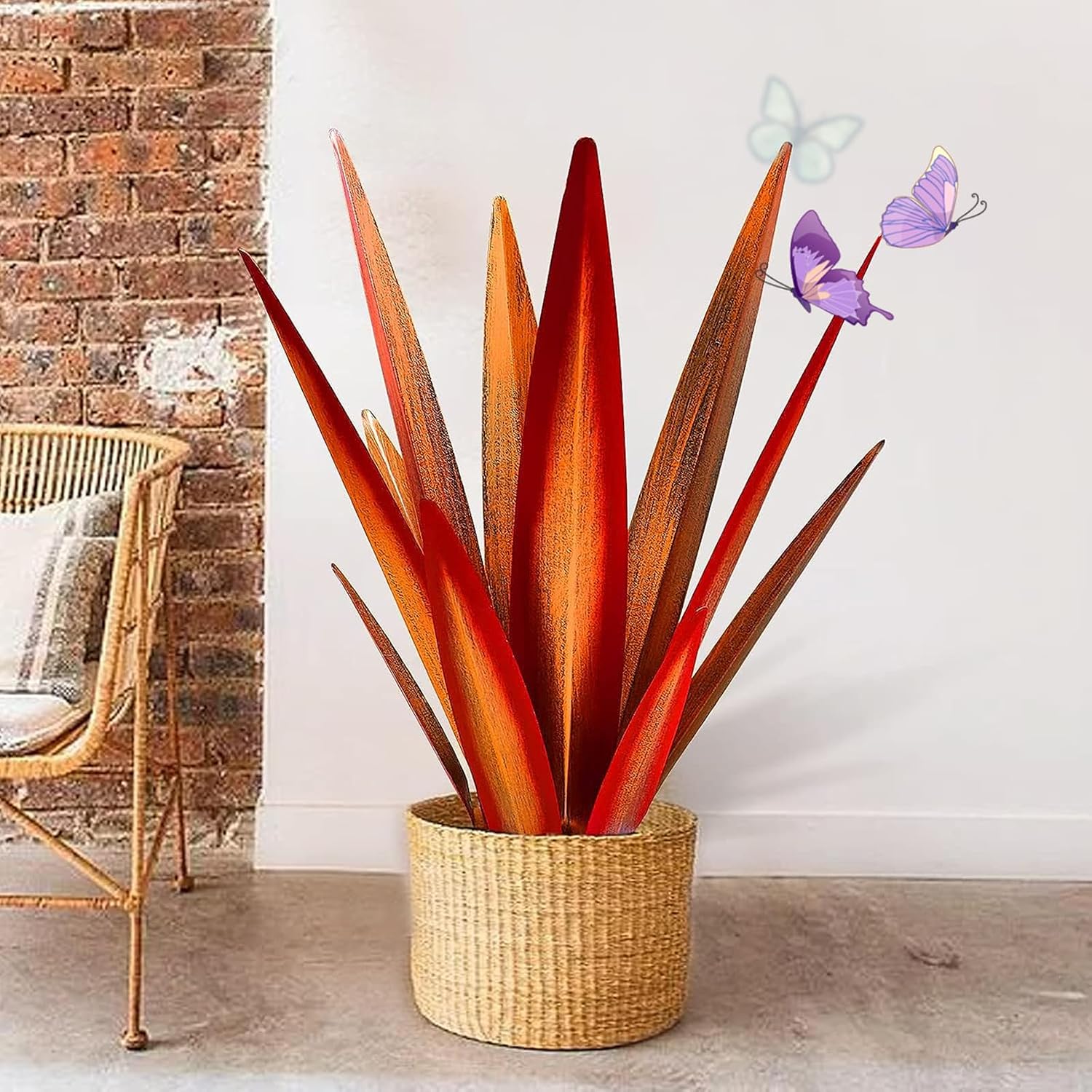 Amazon.com: RUANLOV Metal Agave Plant Outdoor Decor,DIY Metal Agave ...