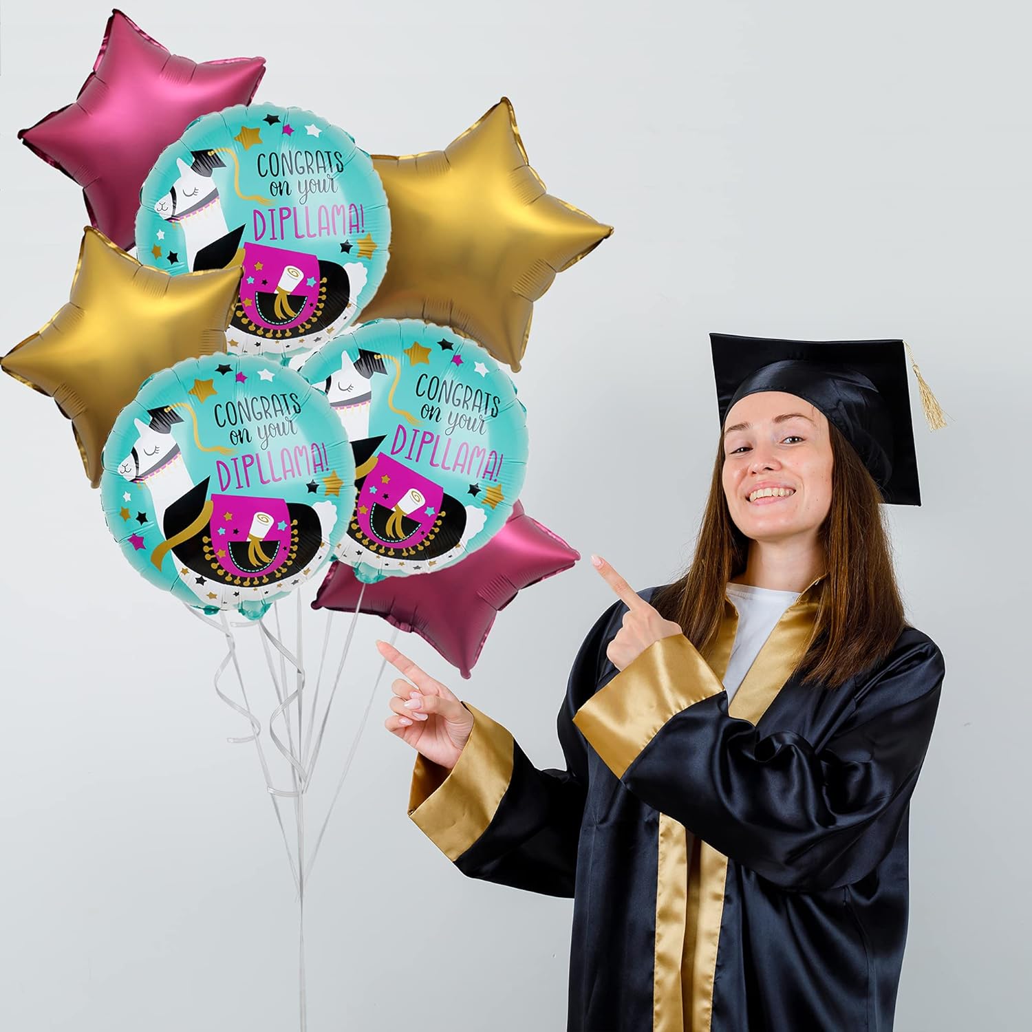 Amazon.com: Graduation Balloons Bouquet | Class of 2022 Congrats Grad ...