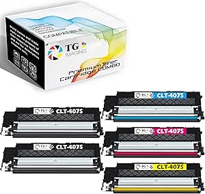 Amazon.com: TG Imaging Compatible CLT-407S Toner Cartridge Replacement for Samsung CLP325 ...