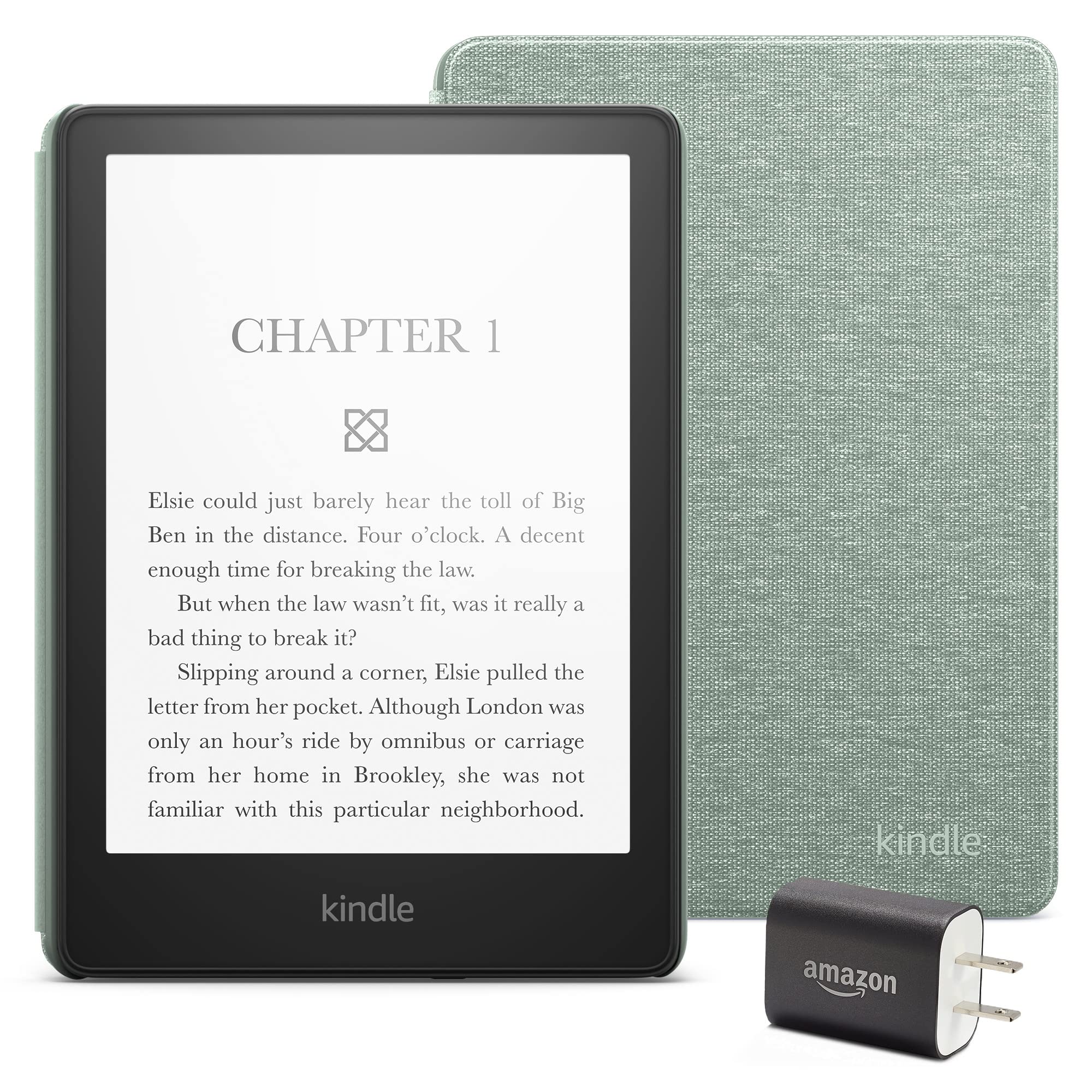 Amazon.com: Kindle Paperwhite Essentials Bundle including Kindle ...