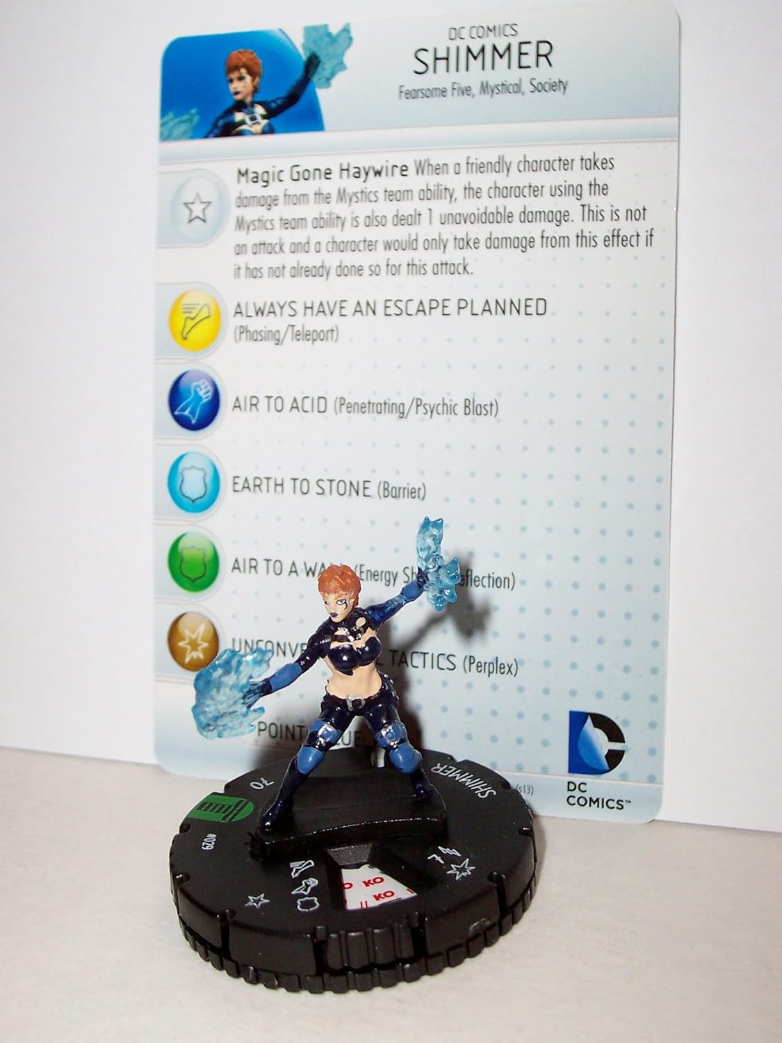 Amazon.com: Heroclix DC Teen Titans #029 Shimmer Figure with Card ...